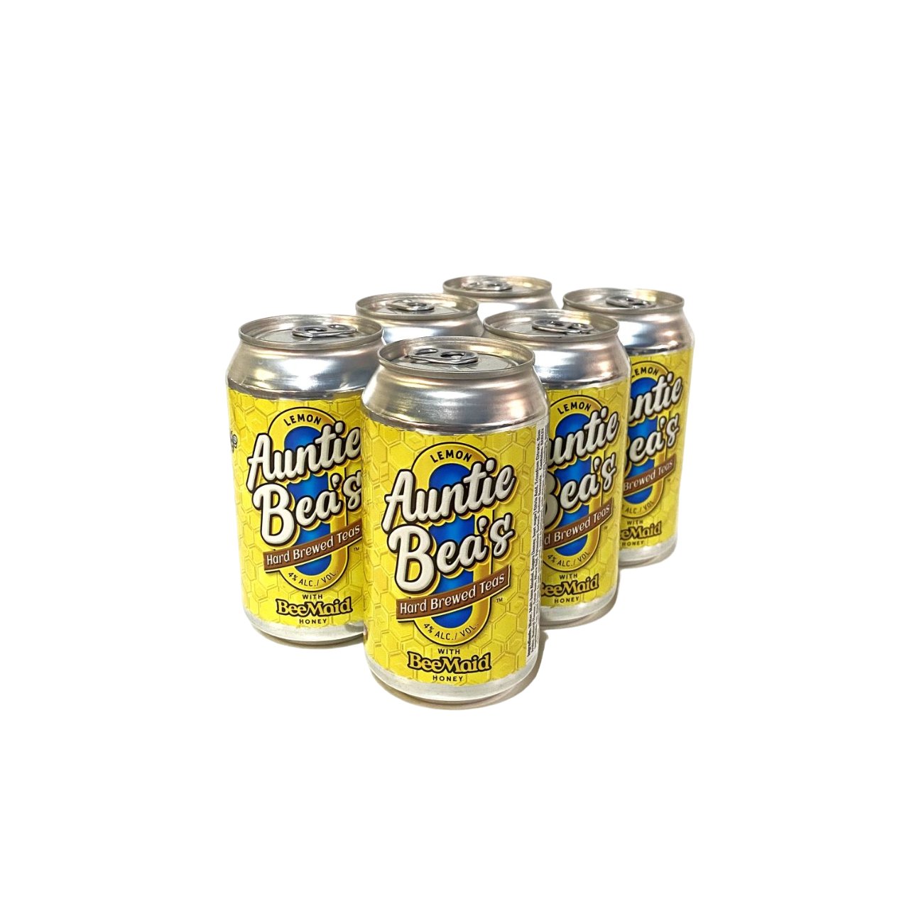 Auntie Bea's Hard Brewed Teas LEMON - 6Pack - 355ml – Farmery Estate ...